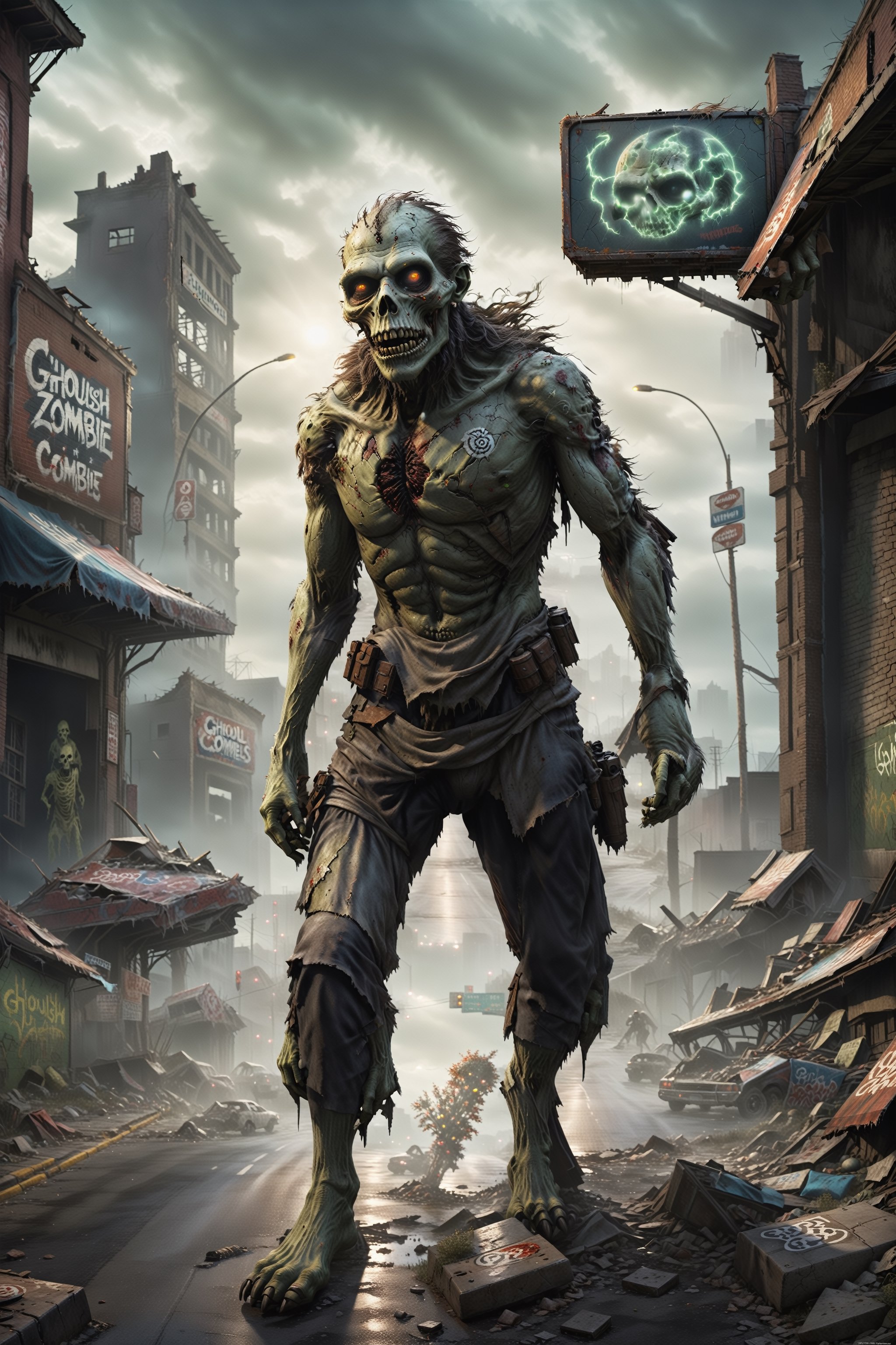 #trickorten Highway Zombie | image created by FutureFemPhysique ...