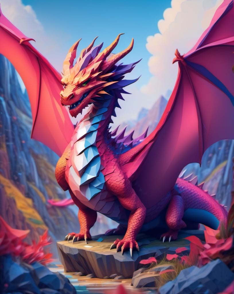 Dragon | image created by Archieちゃん🔧工事中 | Tensor.Art