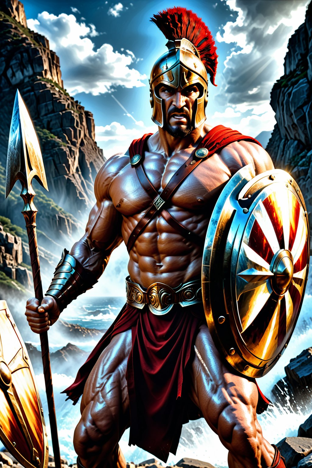 Spartan | image created by Sparthano | Tensor.Art