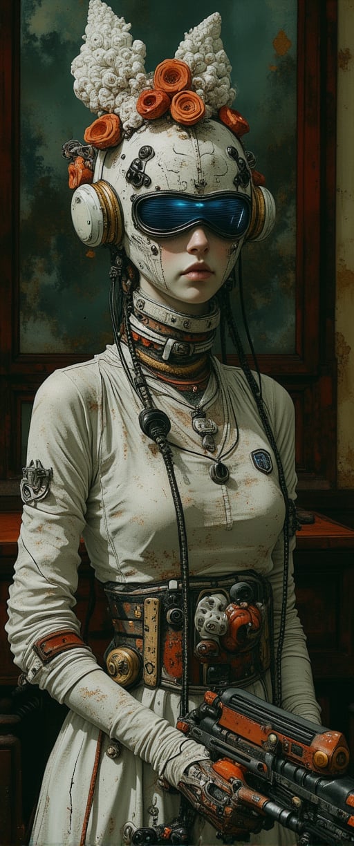 Full body shot, Cyberpunk, Go | image created by ctmaker | Tensor.Art