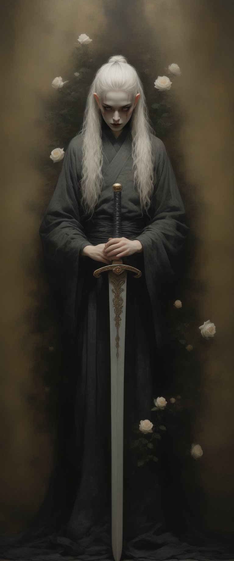 horror art, dread, creepy, for | image created by ctmaker | Tensor.Art