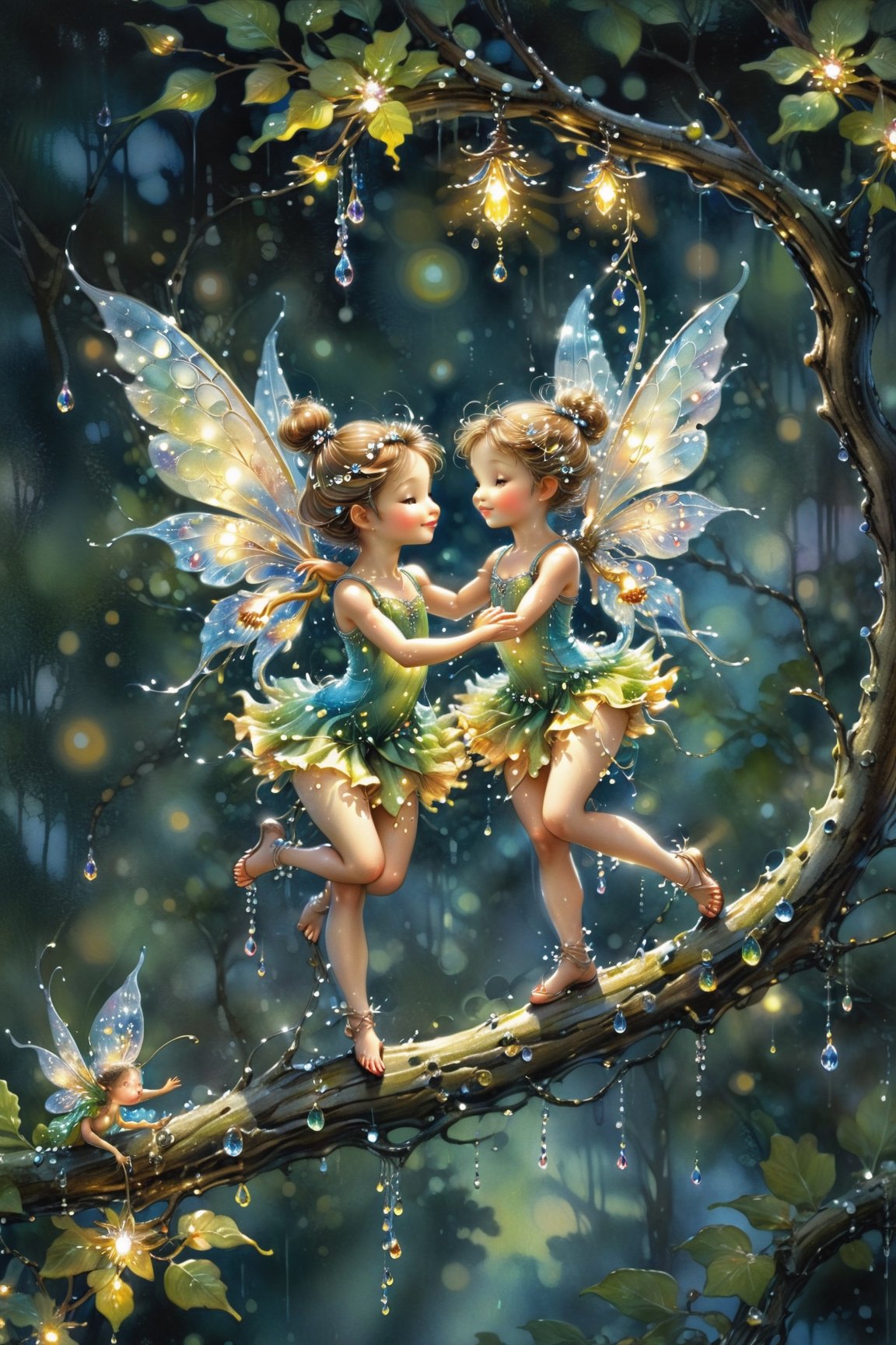 Dancing Fairies | image created by miramura101 | Tensor.Art