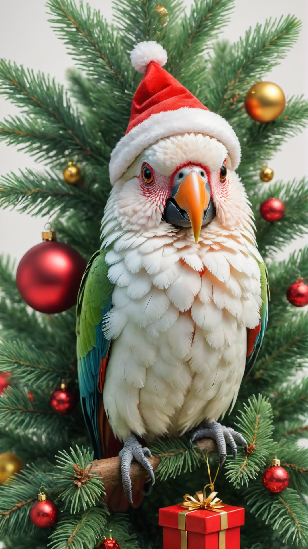 Santa Parrot on Christmas - Free AI Image | Tensor.Art | Tensor.Art