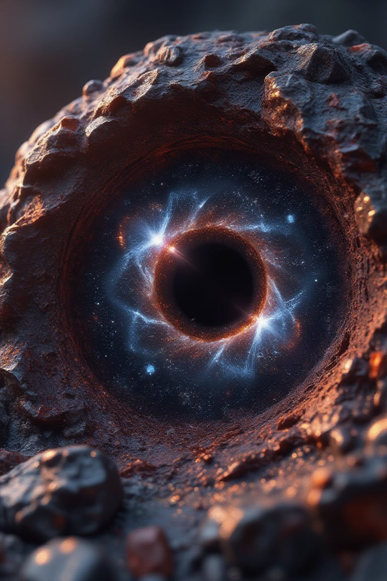 Micro Black hole in the pebble | image created by miramura101 | Tensor.Art