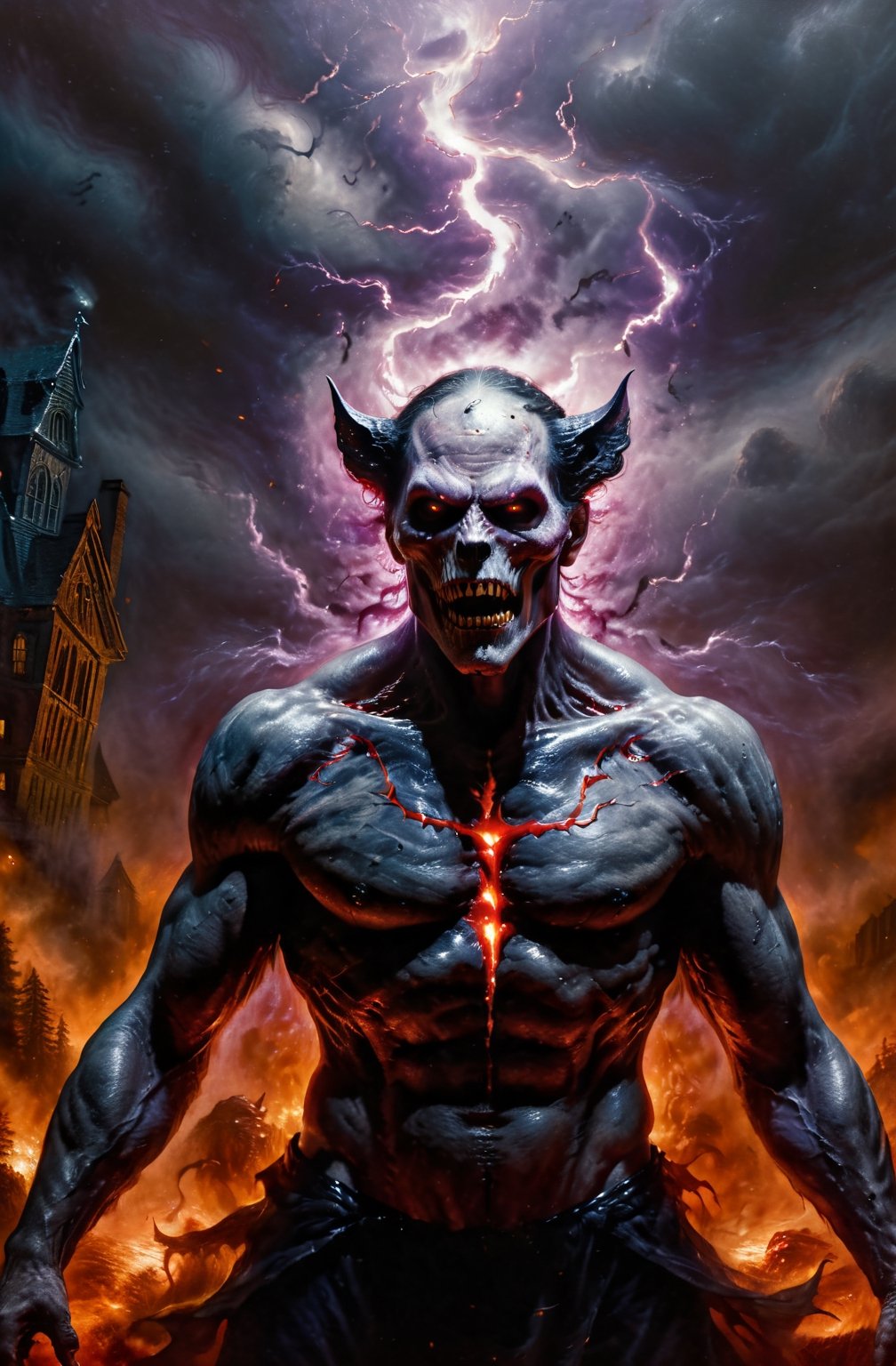 Demon ~ classical Halloween gu | image created by miramura101 | Tensor.Art