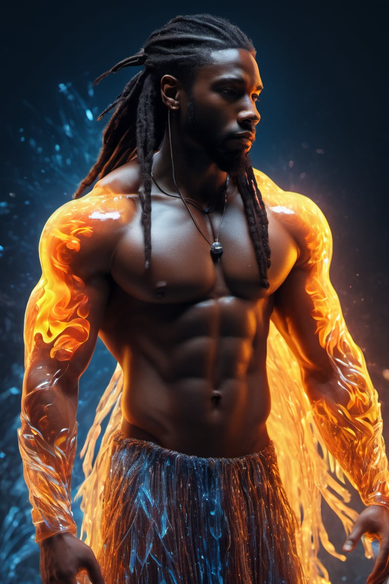 the frozen human body, full bo | image created by aswad1 | Tensor.Art