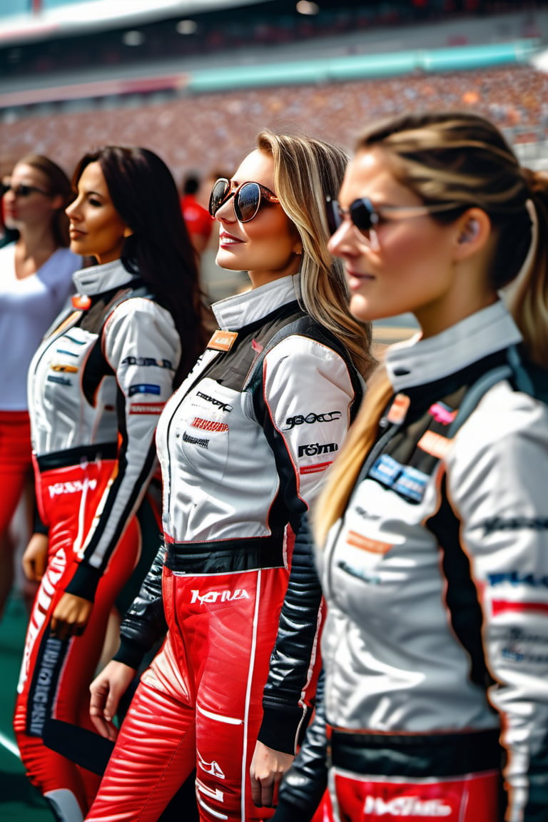 Pit Row Beauties | image created by SifuDragon66 | Tensor.Art