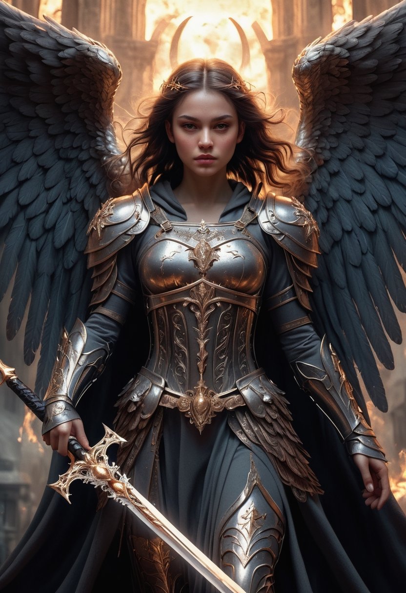 Angel Legion | image created by Feronzz | Tensor.Art