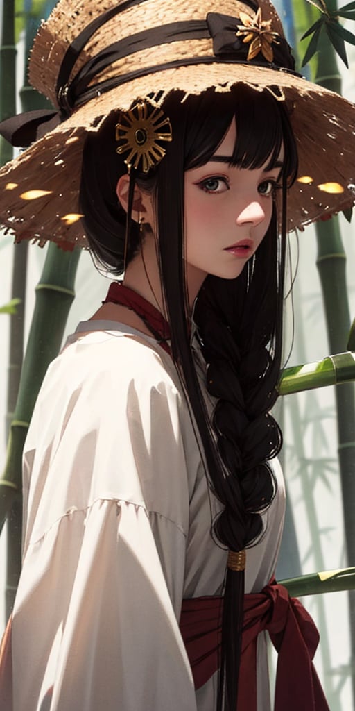 1 girl, black hair, light part | image created by Julia_Rubymoon ...