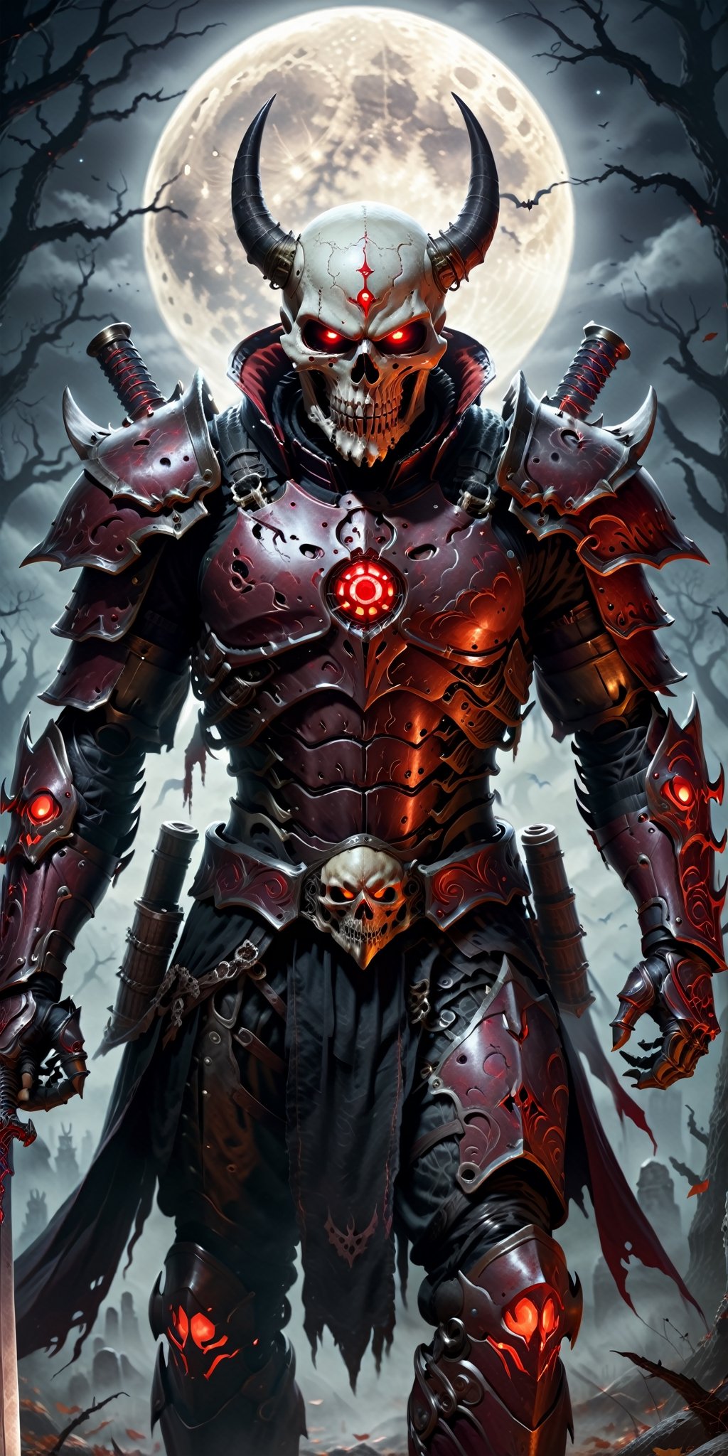 #halloween style dark warrior | image created by Agone | Tensor.Art