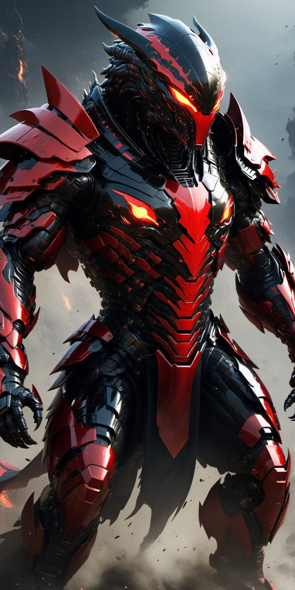 an angry and deadly alien crea | image created by Agone | Tensor.Art