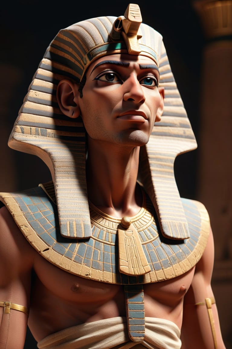 A handsom ancient egyption man | image created by AI sagas | Tensor.Art