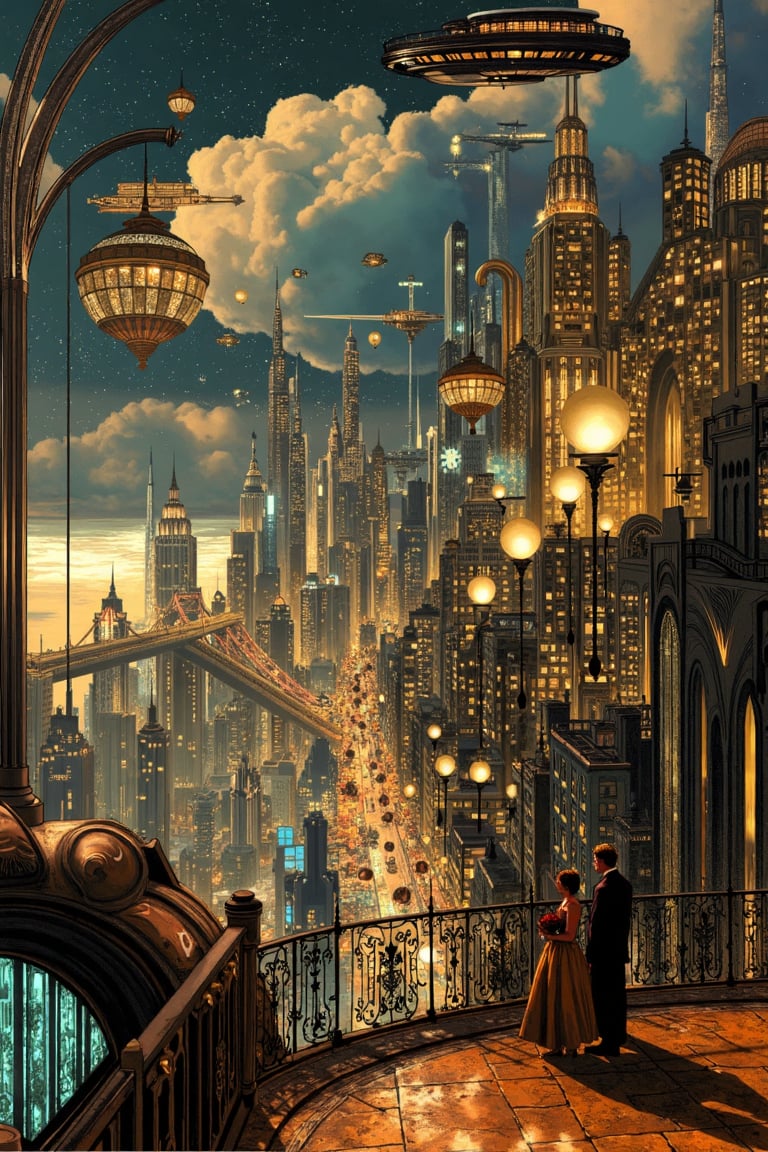 1927 Art Deco Metropolis - Free AI Image | Tensor.Art | Tensor.Art