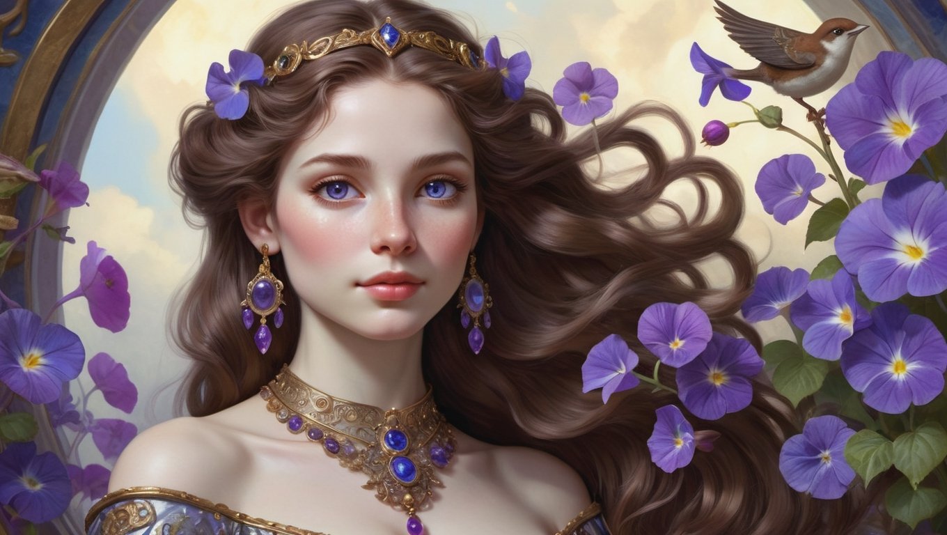 Photo of a fair-skinned woman | image created by piertou | Tensor.Art