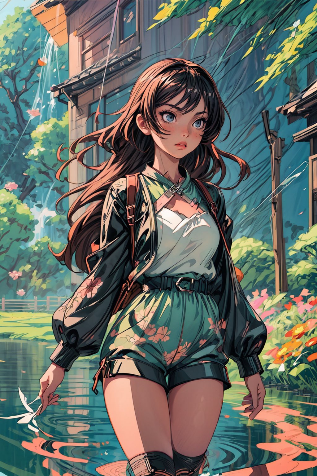 anime girl, (best quality, mas | image created by Jleo | Tensor.Art