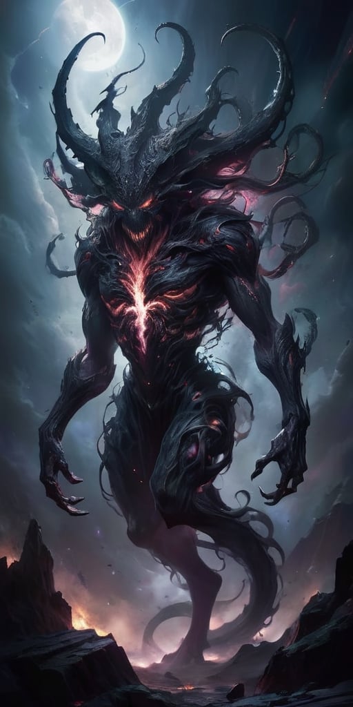 The Void Behemoth In the endle | image created by Caption Master ...