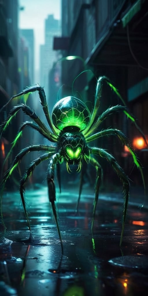 A creature that appears to be | image created by Caption Master ...