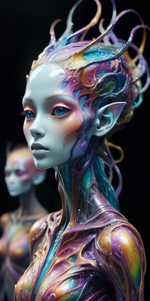 A horde of humanoid creatures | image created by Caption Master ...