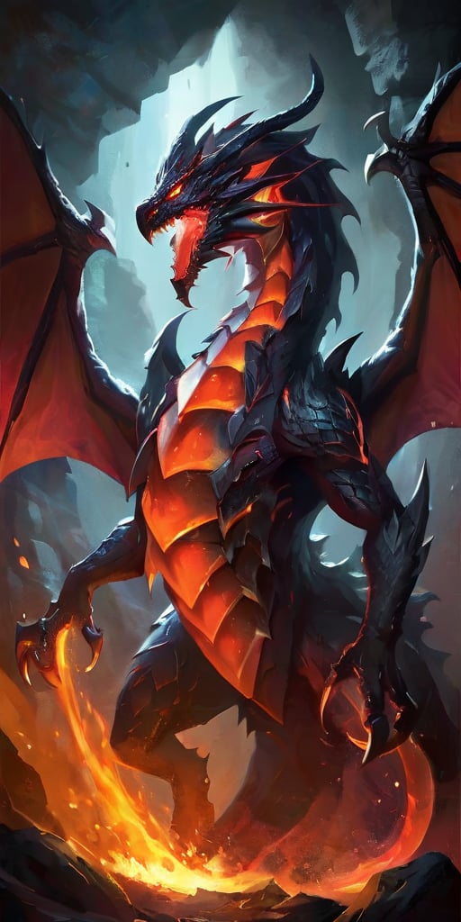 Cavernous Terror Dragon A drag | image created by Caption Master ...