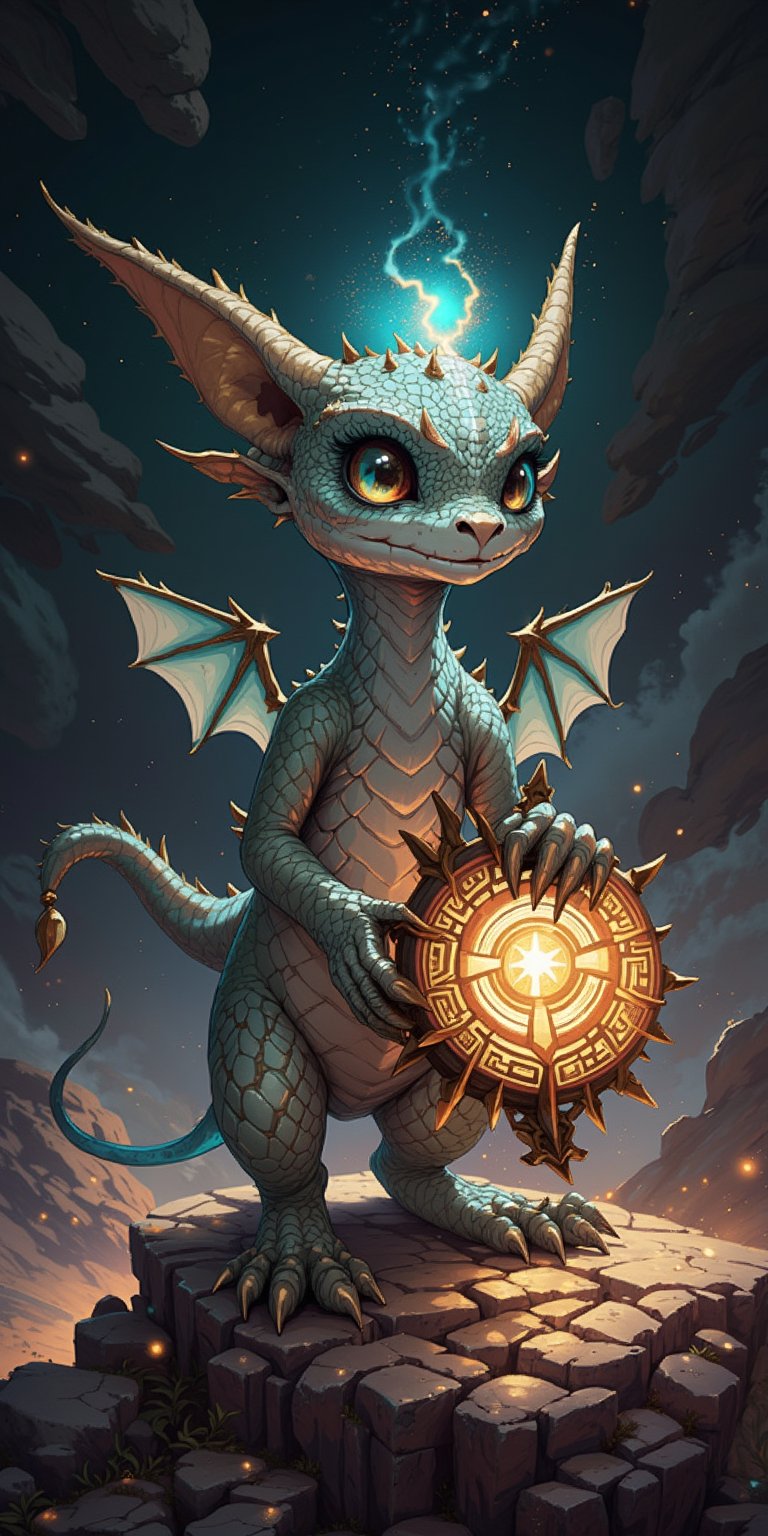 Galactic Guardian A baby drago | image created by Caption Master ...