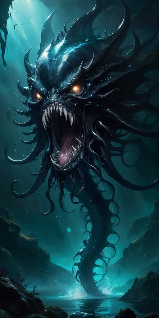 The Abyssal Leviathan Deep ben | image created by Caption Master ...