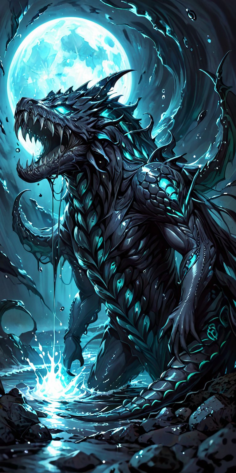 The Abyssal Leviathan Deep ben | image created by Caption Master ...