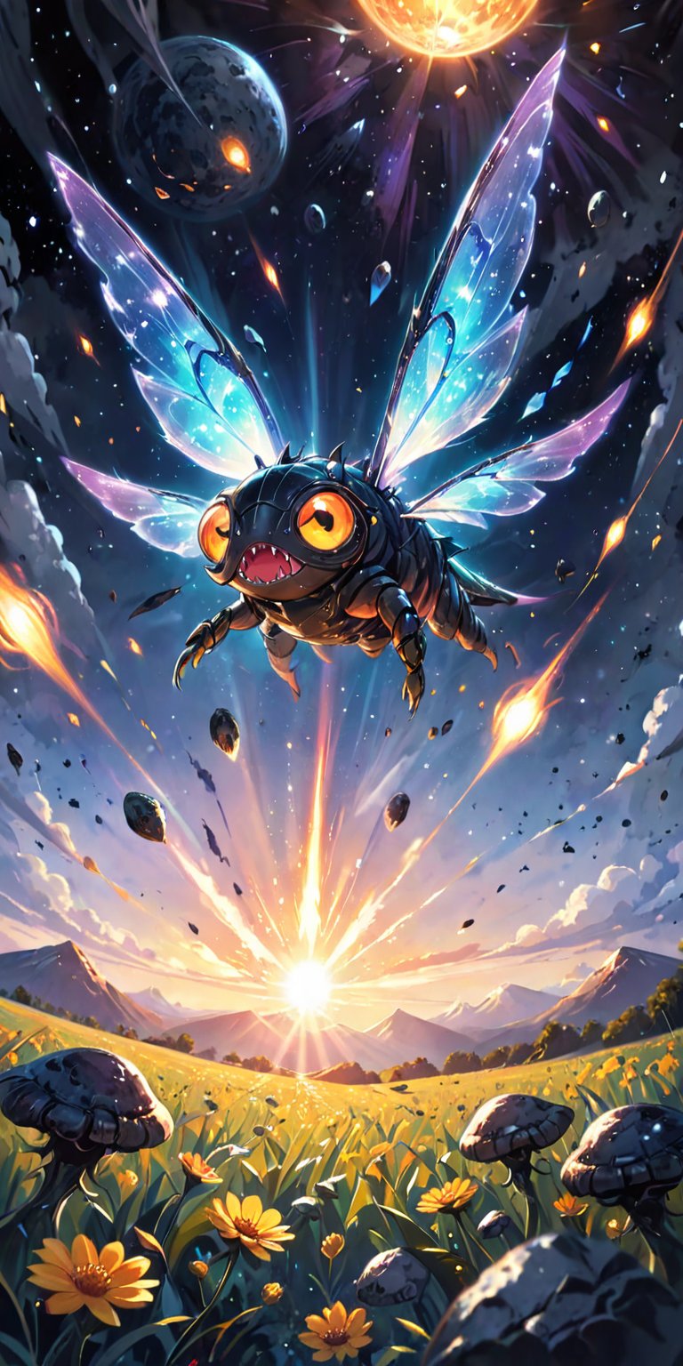 Galactic Horror Swarm:A swarm | image created by Caption Master ...