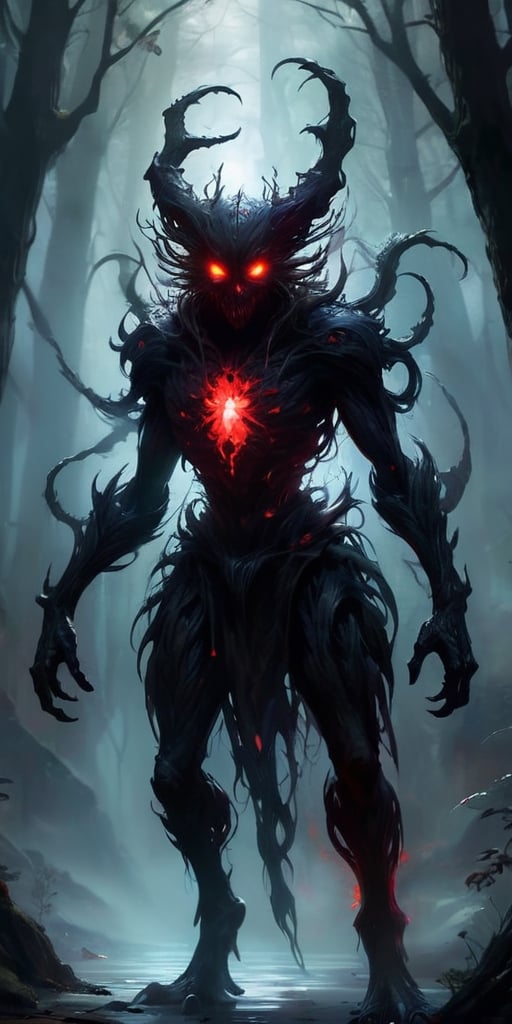 A creature that appears to be | image created by Caption Master ...