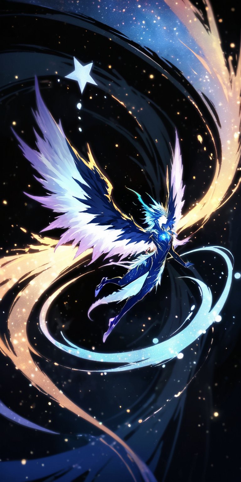 Ethereal Cosmic Dragon: A drag | image created by Caption Master ...