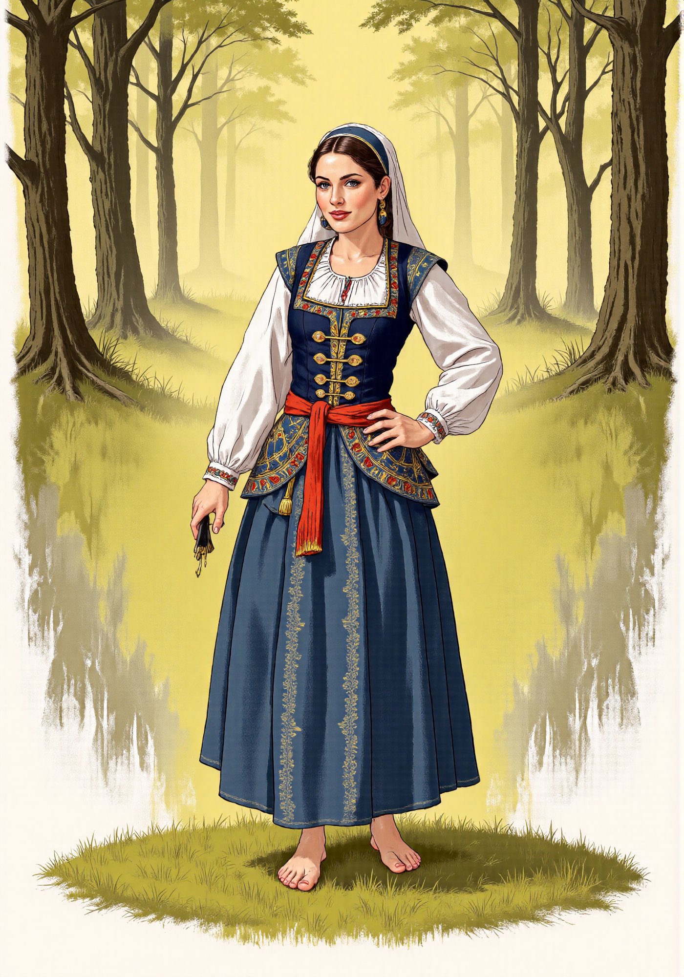 illustration. Beautifiul 25 ye | image created by user ...