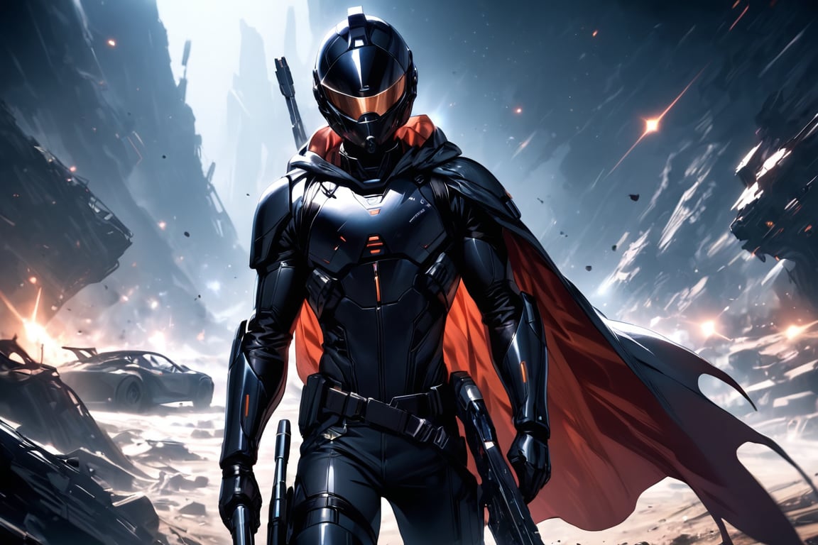 Alone, solo, Badass, ((masterp | image created by Accosta | Tensor.Art