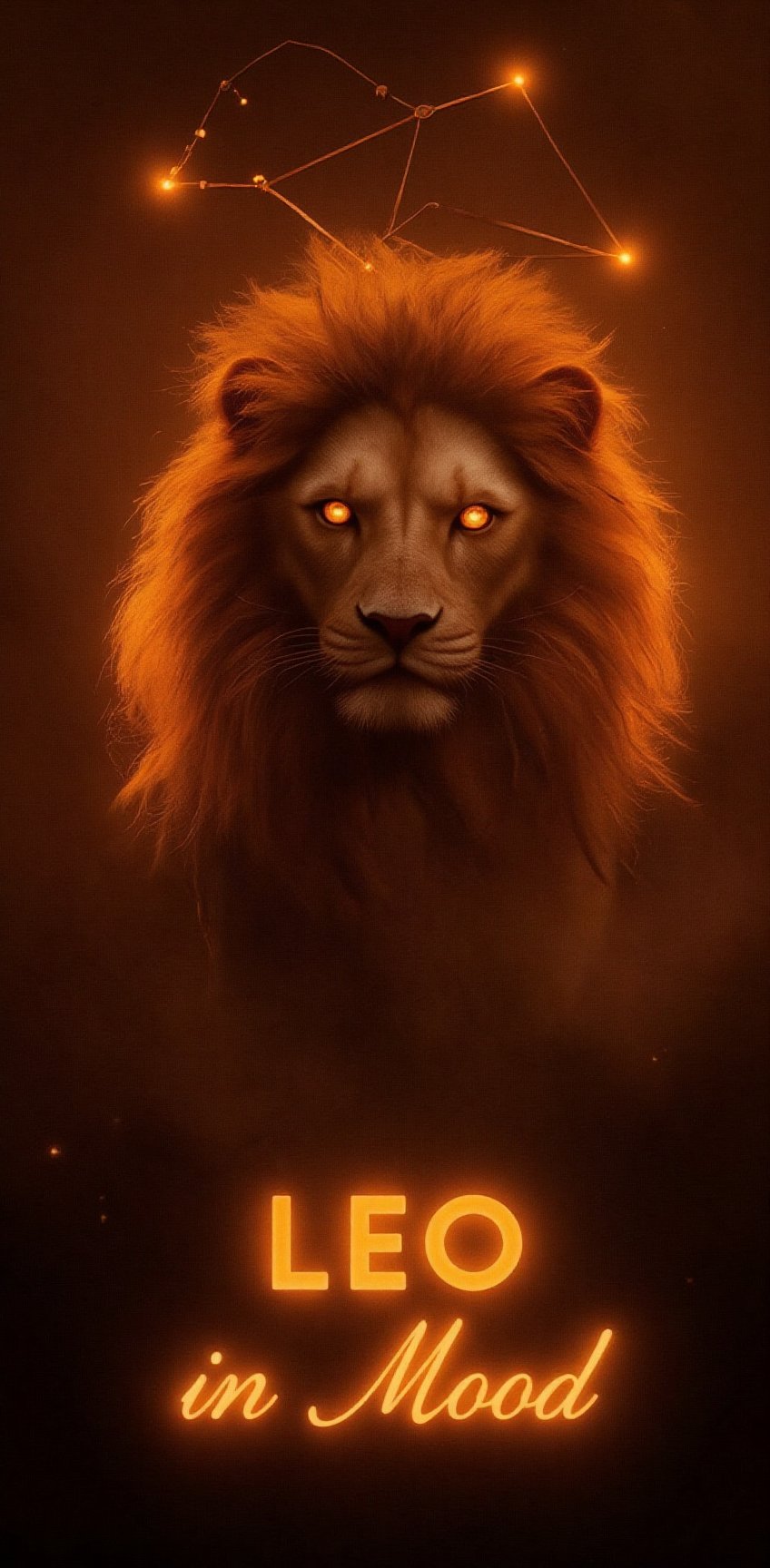 Leo’s Fiery Aura | image created by Official SketchZa | Tensor.Art