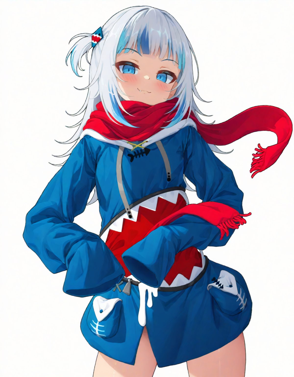 Gawr Gura, General, 1 girl, b | image created by Hibikiau | Tensor.Art
