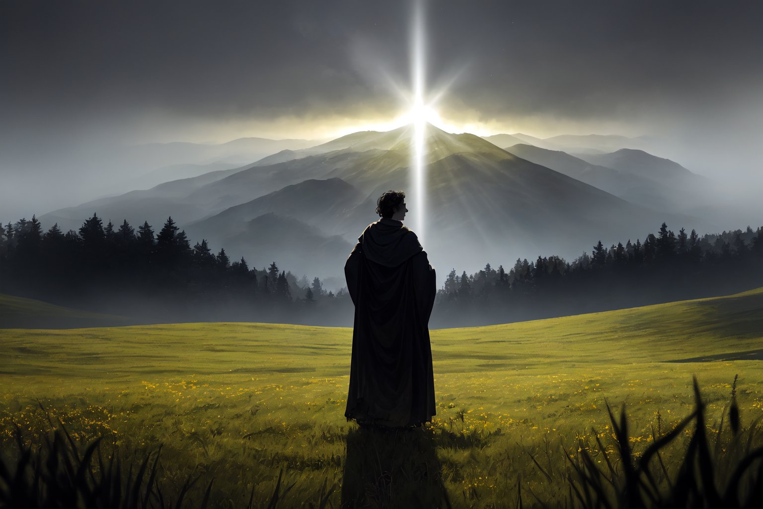 A man against the world..... | image created by Tarun (DYS) | Tensor.Art