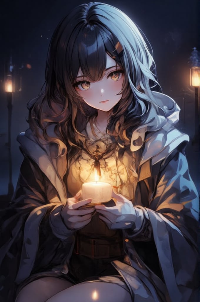 Daily theme: CANDLE | image created by Chicken | Tensor.Art