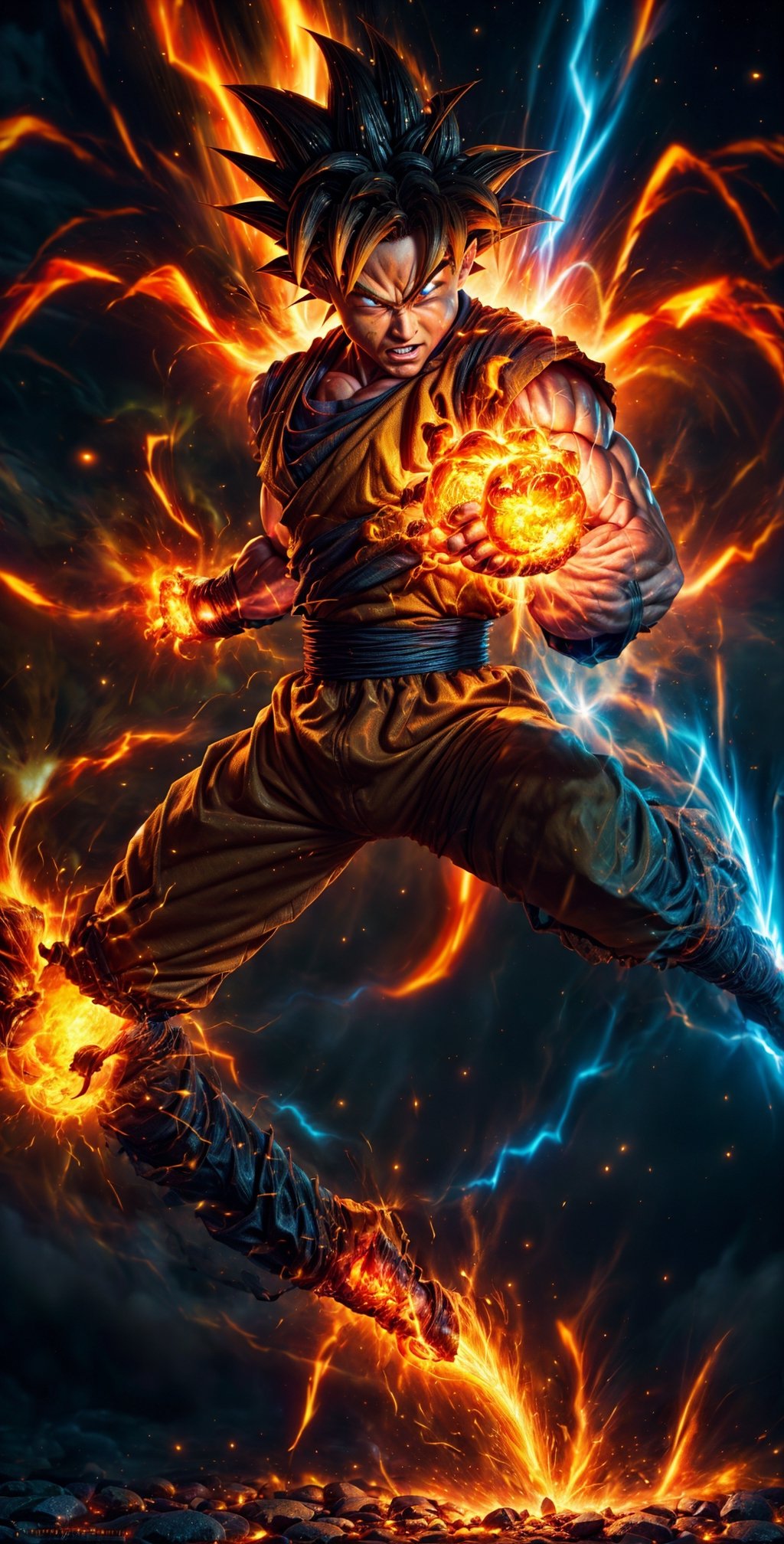 WALLPAPER GOKU | image created by Panchovilla | Tensor.Art