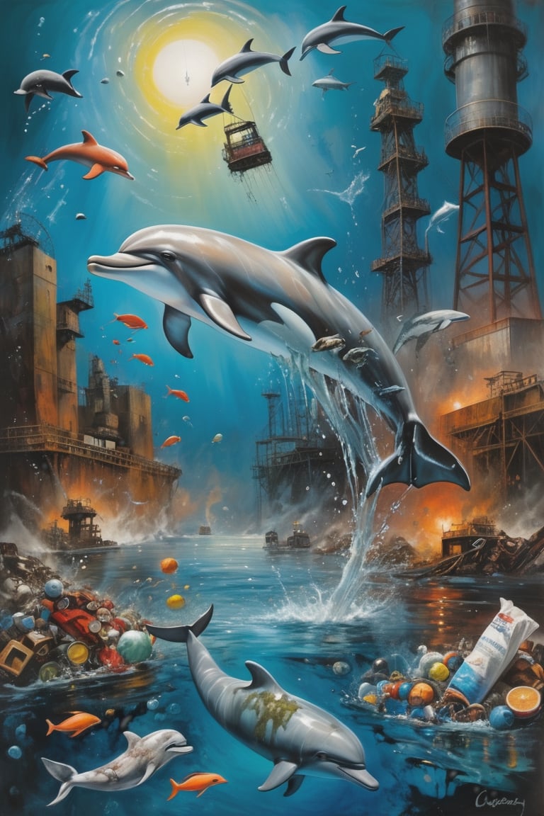 the pollution | image created by kadiroart | Tensor.Art