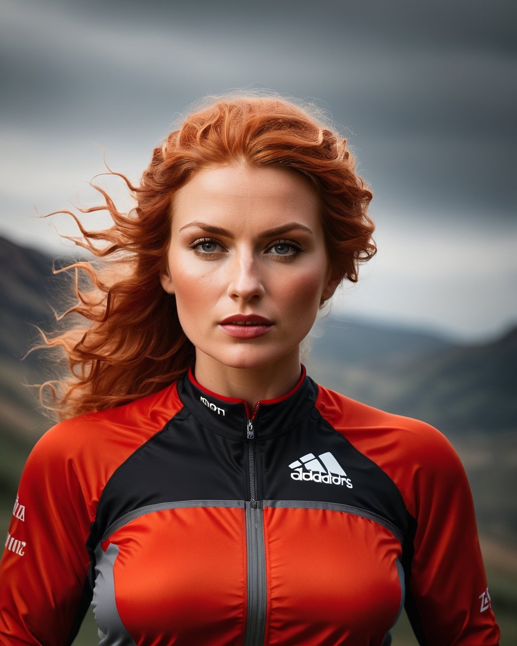 Gorgeous MTB Rider Headshots | image created by Noe Universe | Tensor.Art