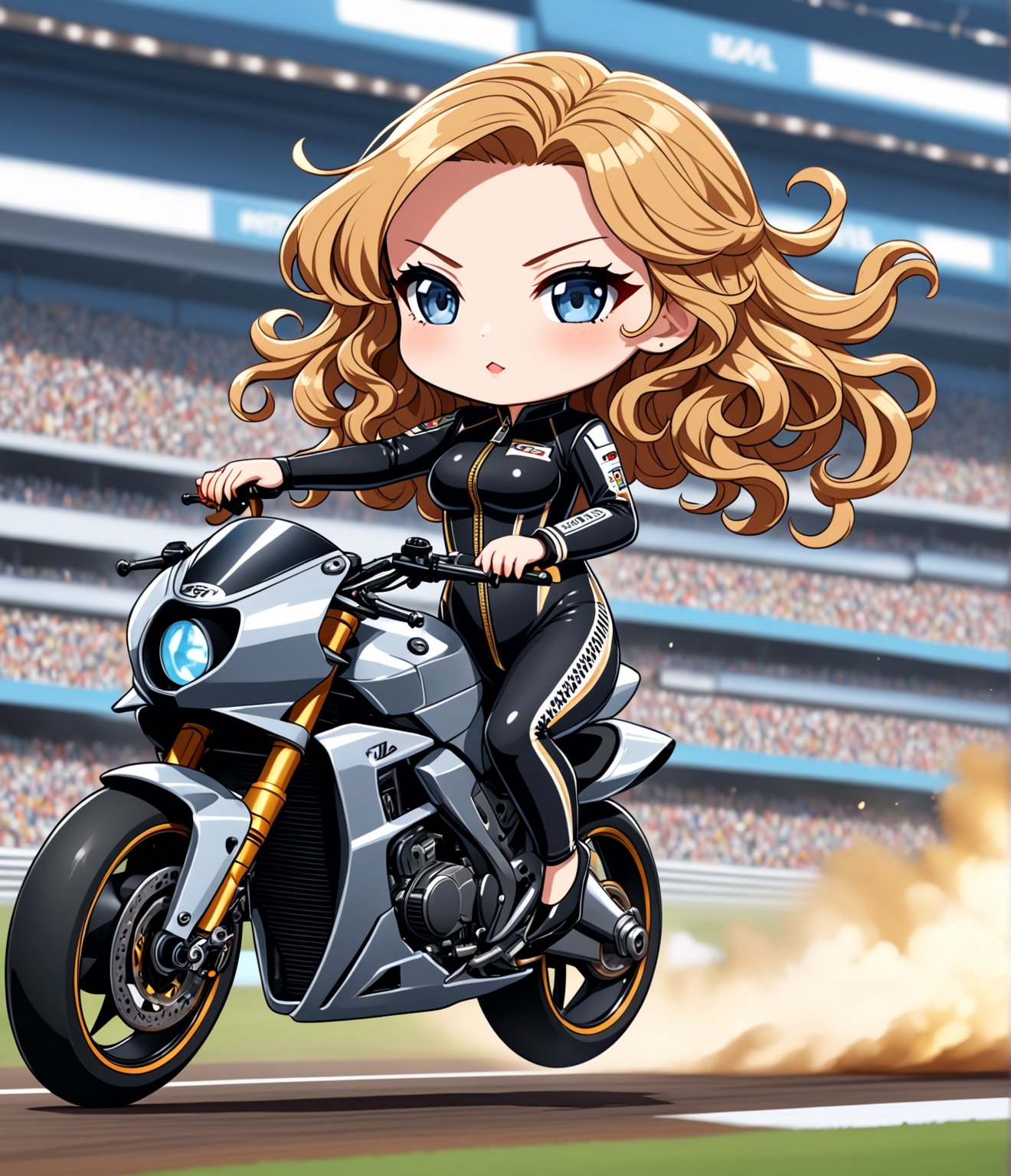 Chibi stunt driver 2 😁 | image created by Max AI | Tensor.Art