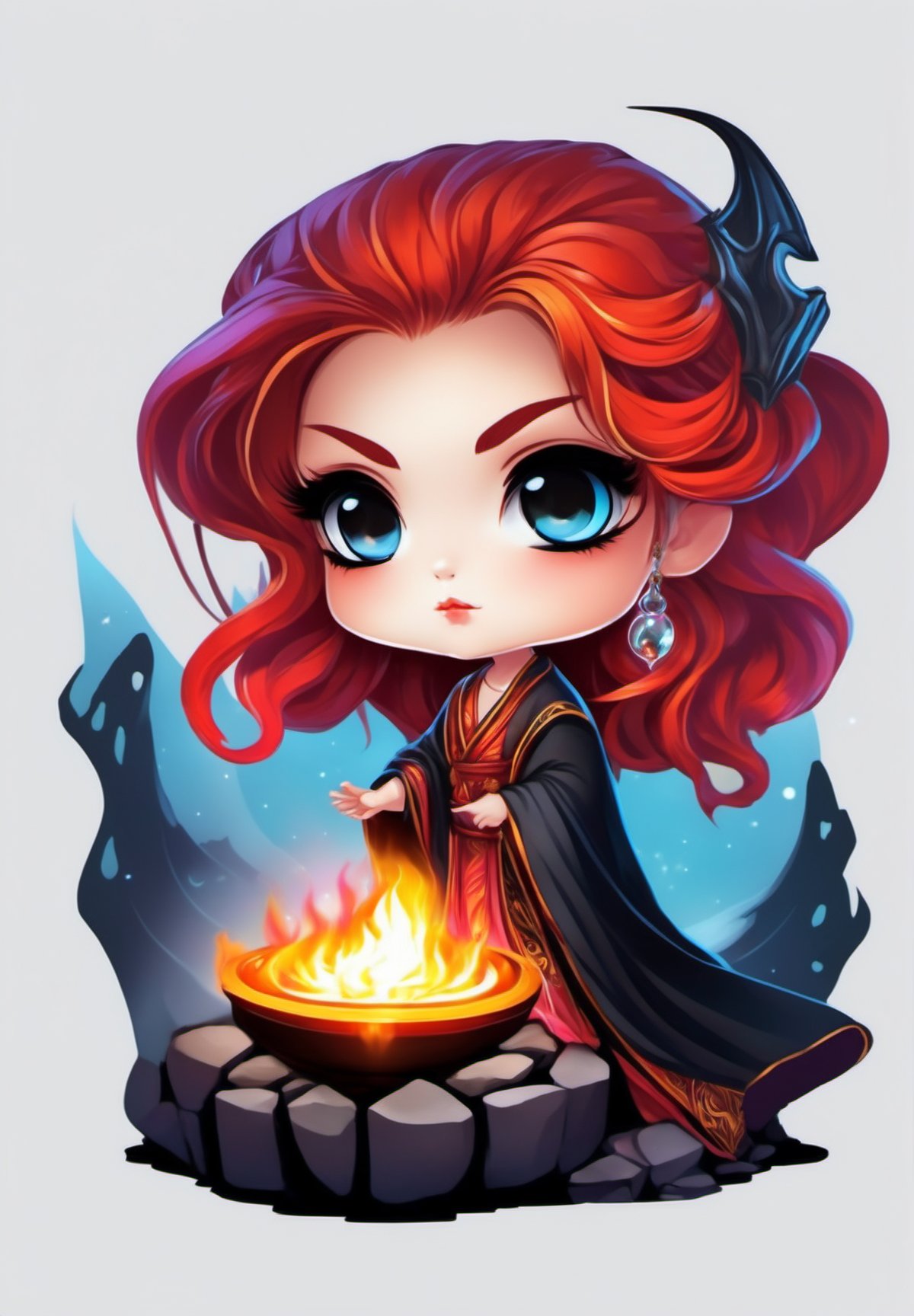Chibi style look so weird. | image created by Max AI | Tensor.Art