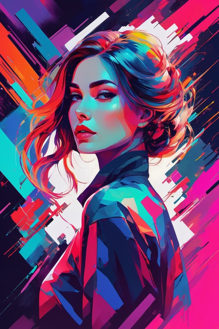 Glitchcore Art Style, how to # | image created by lartista | Tensor.Art