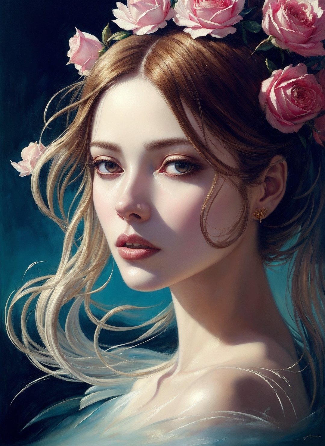 Delicate Rose | image created by Kingston Petofi | Tensor.Art