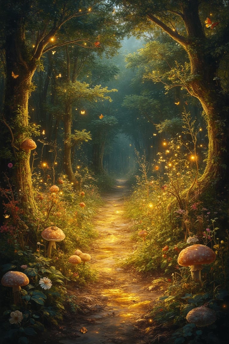 Enchanted Forest - Entrance to | image created by carolmag | Tensor.Art