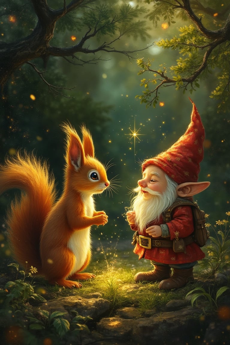 Enchanted Forest - The Gnome a | image created by carolmag | Tensor.Art