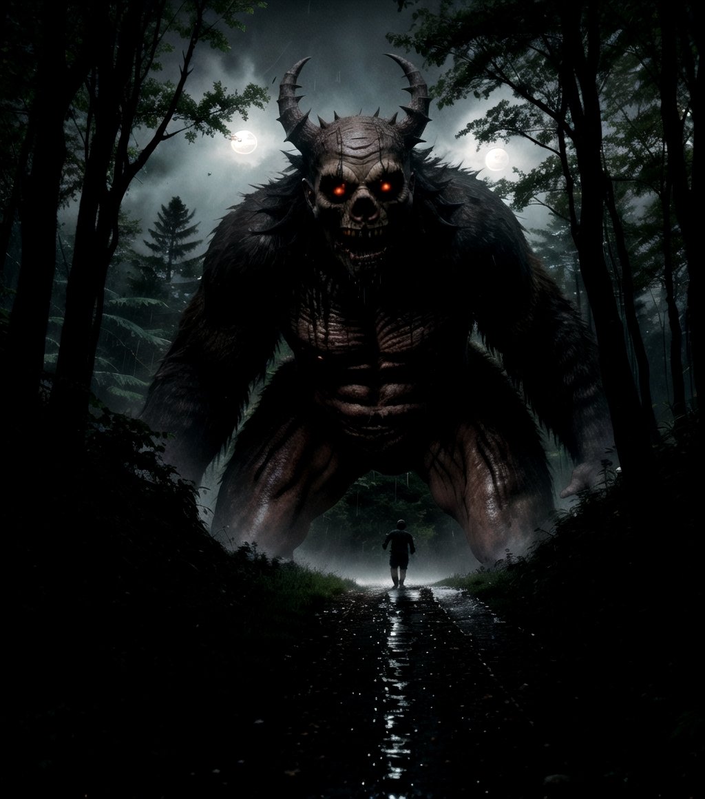 Masterpiece in 4K, macabre hor | image created by Hami | Tensor.Art