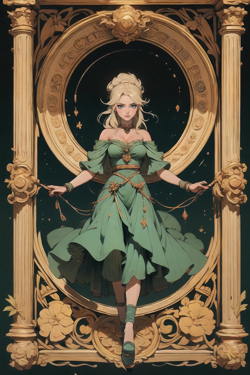 Eris Etolia as leprechaun with | image created by PictureT | Tensor.Art