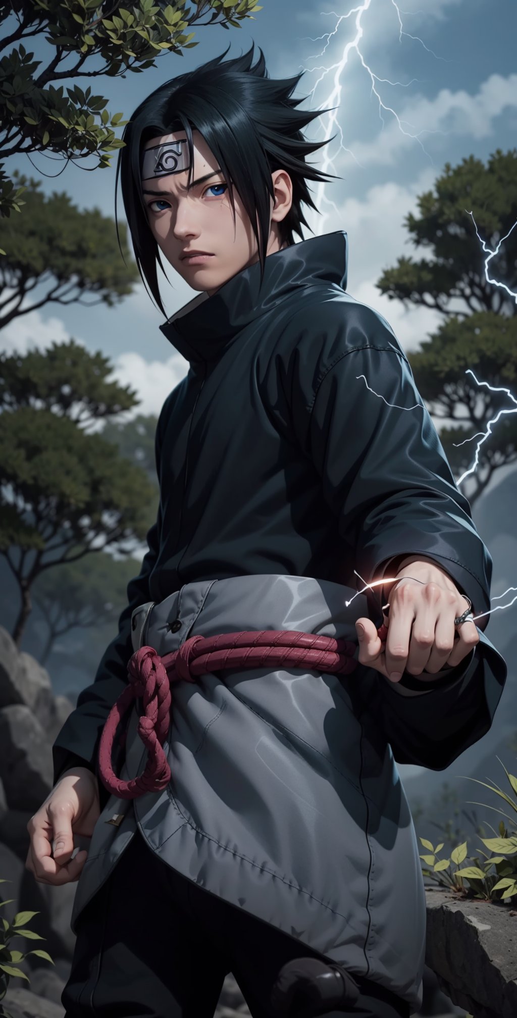 Sasuke | image created by 𝐀 𝐑 𝐘 𝐀 𝐅 𝐀 𝐓 𝐓 𝐇 𝐔 𝐑 | Tensor.Art