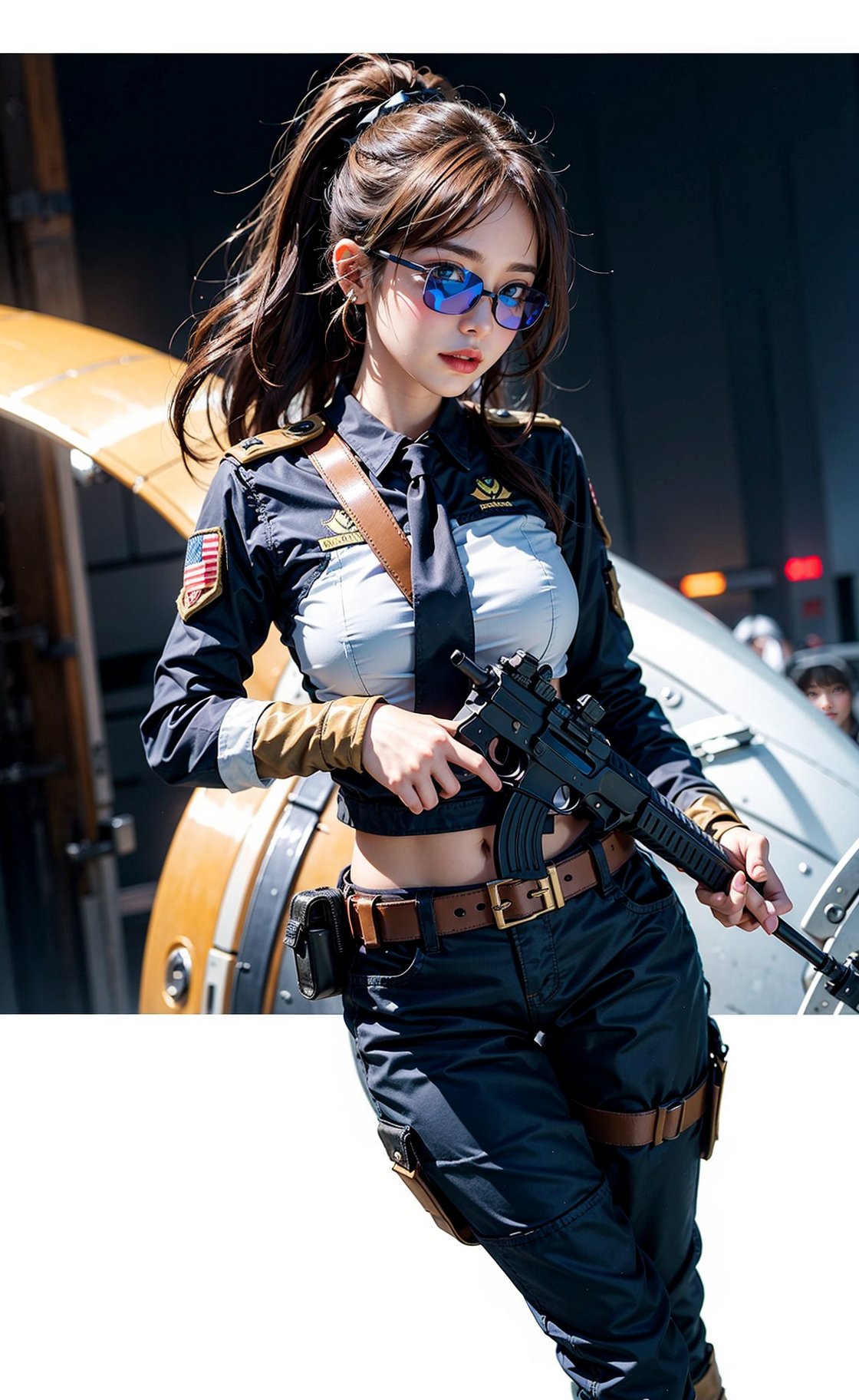 Girl Frontliner | image created by Vankyler | Tensor.Art