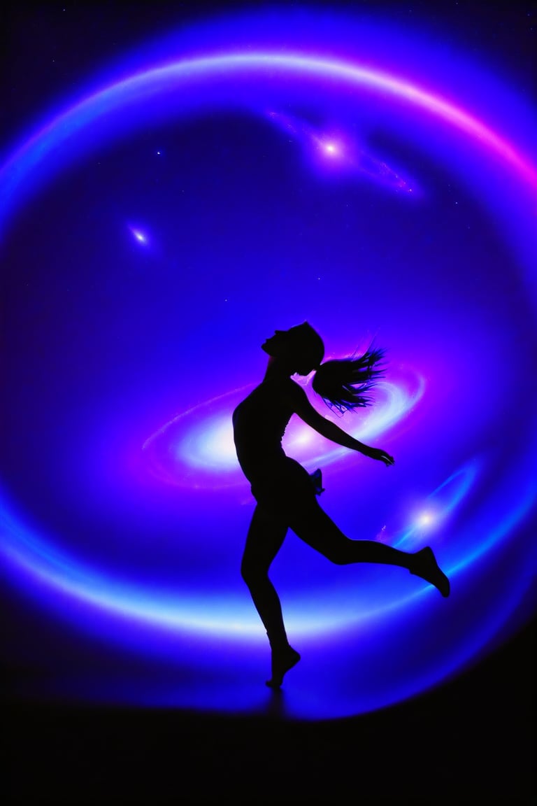 Cosmic choreography: A young w | image created by Volna | Tensor.Art