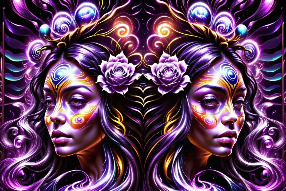 Psychedelic Goddess | image created by MadCat Sigma Photography Studio ...
